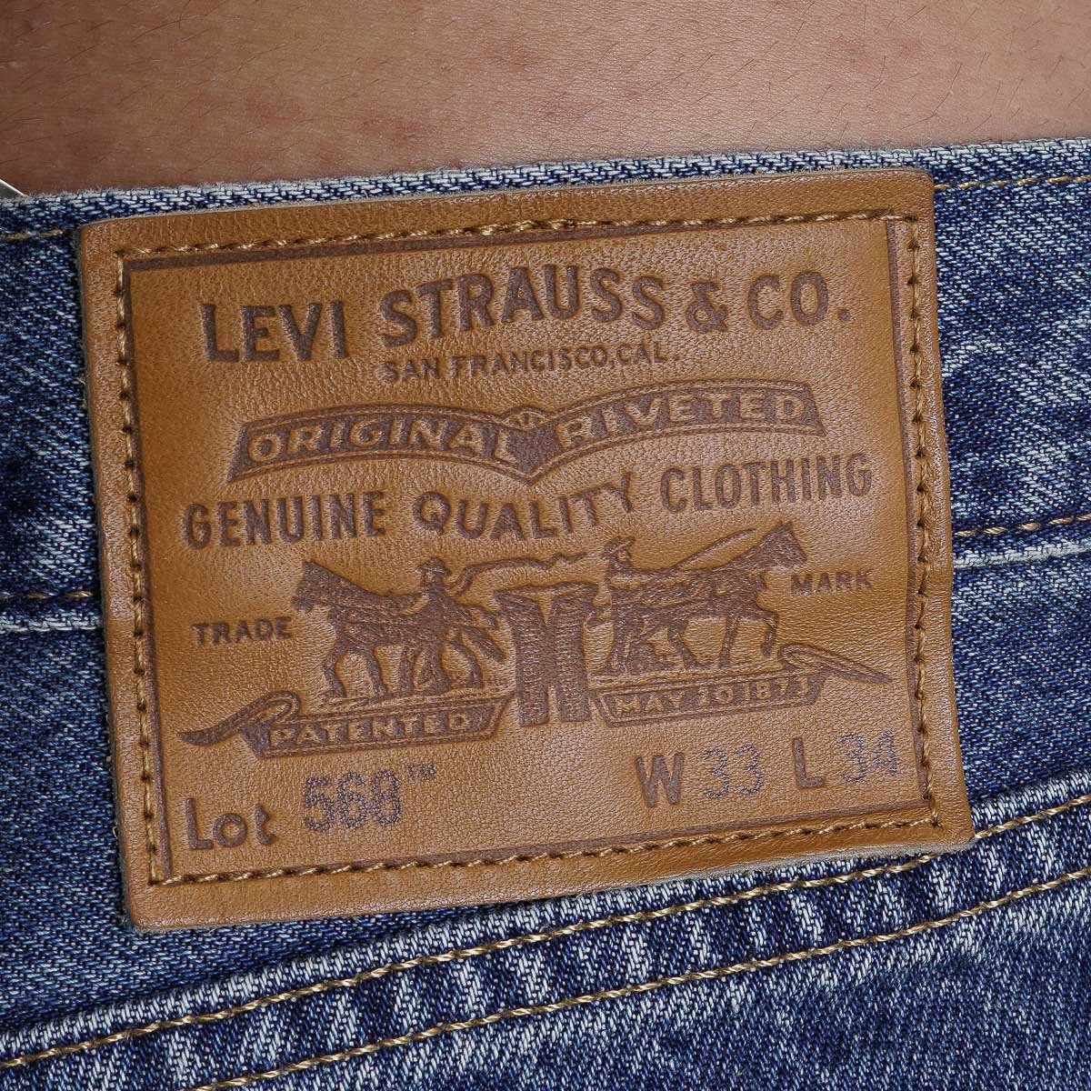 CALÇA JEANS MASCULINA LEVIS 568 - STAY LOOSE - 290370059