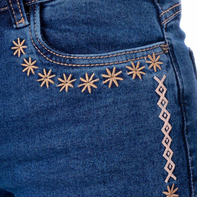 CALÇA JEANS FEMININA TEXAS FARM - SPUR - PDF036