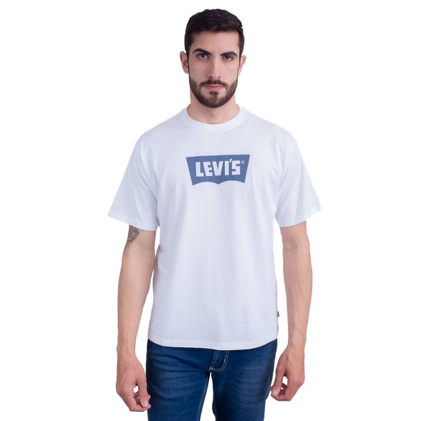 CAMISETA MASCULINA LEVIS - VINTAGE BATWING GRAPHIC - 000RY0003 - BRANCO ...