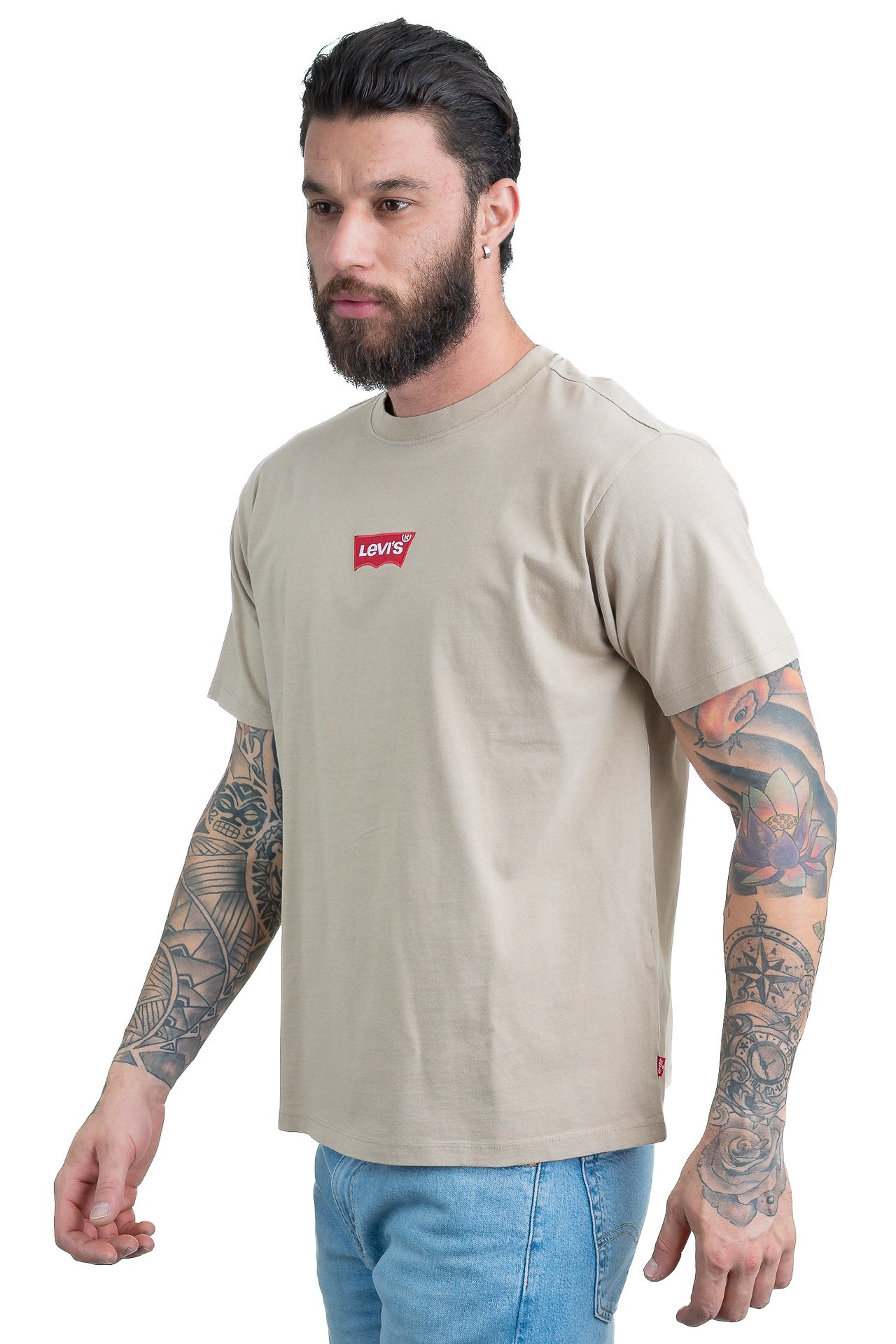 CAMISETA MASCULINA LEVIS - VINTAGE FIT GRAPHIC - 873730181 - BEGE