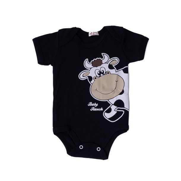 BODY BABY RANCH VACA - PRETO
