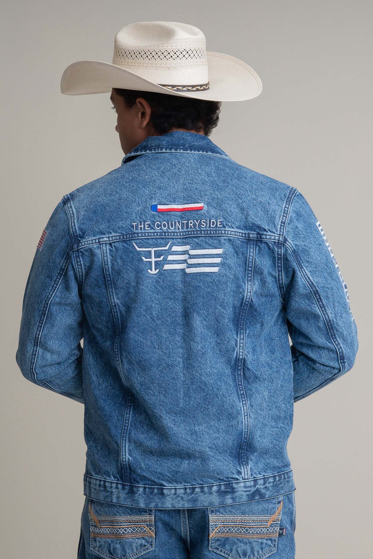 JAQUETA JEANS MASCULINA TEXAS FARM - HOLD - JQ007
