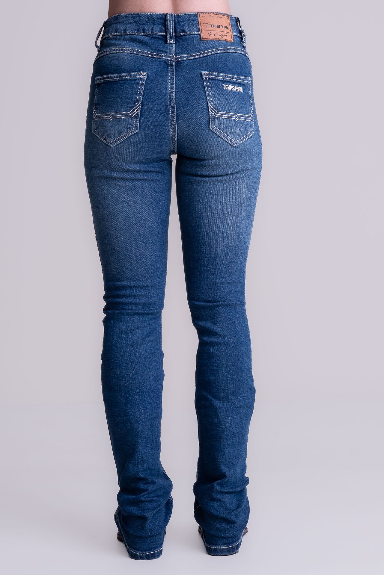 CALCA JEANS FEMININA TEXAS FARM - SPARK - PDF050 - JEANS