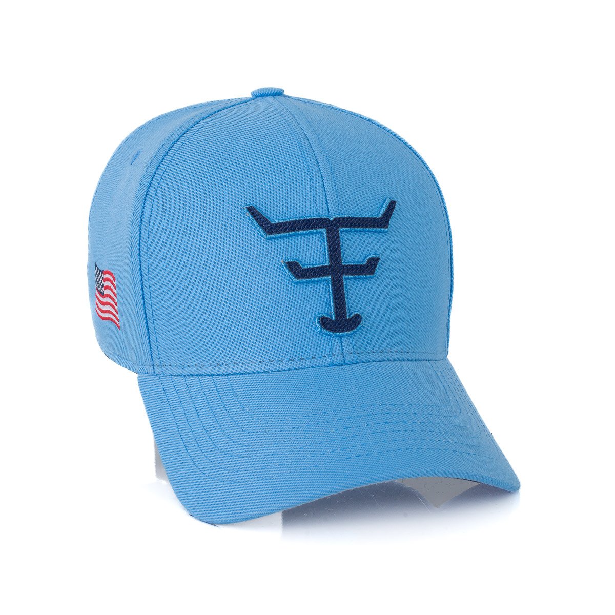 BONE TEXAS FARM - NEW TEXAS - TF672 - AZUL BEBE/ AZUL MARINHO Único